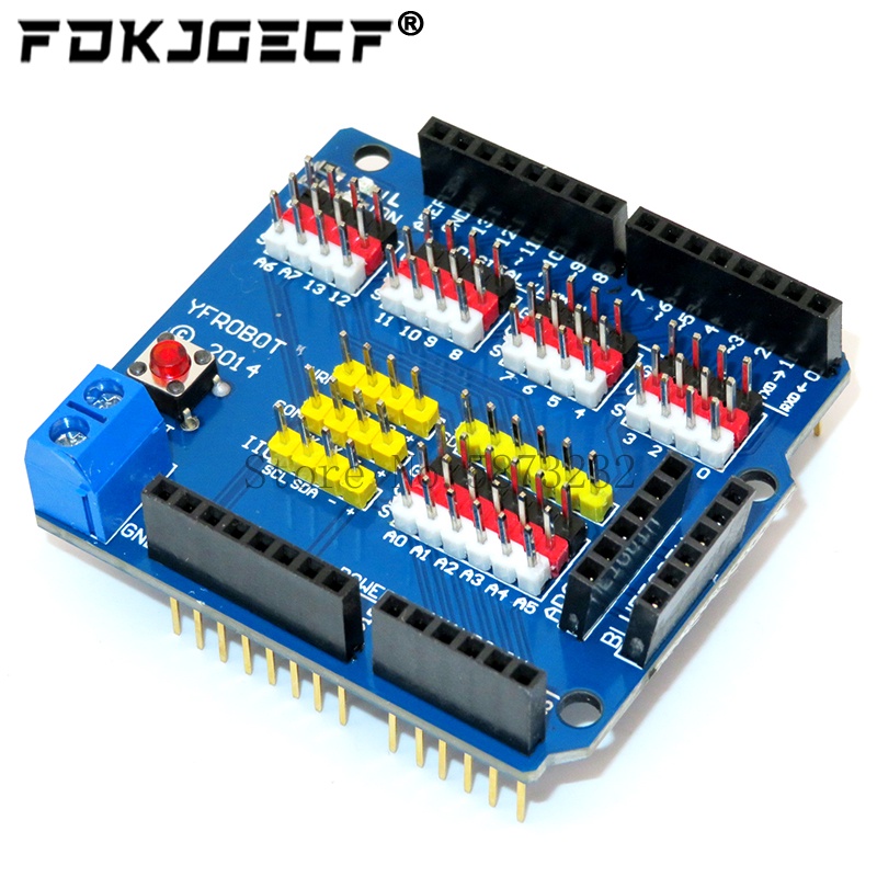 V5 Sensor Shield Expansion Board Shield For Arduino UNO R3 V5.0 ... V5 Sensor Shield Expansion Board Shield For Arduino UNO R3 V5.0 ...