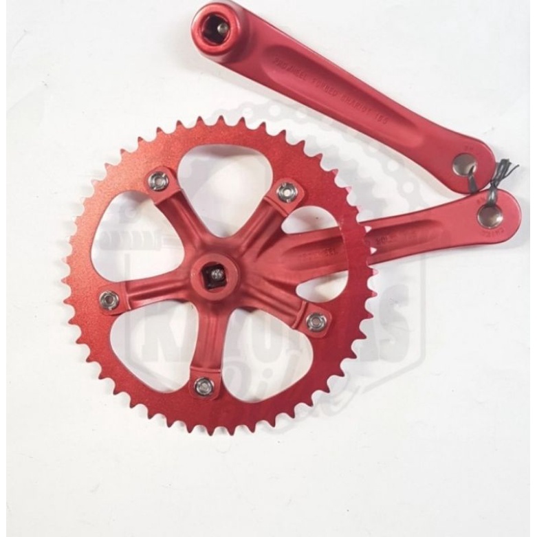 CRANK SINGLE SPEED UNITED 46T ALLOY | Shopee Philippines