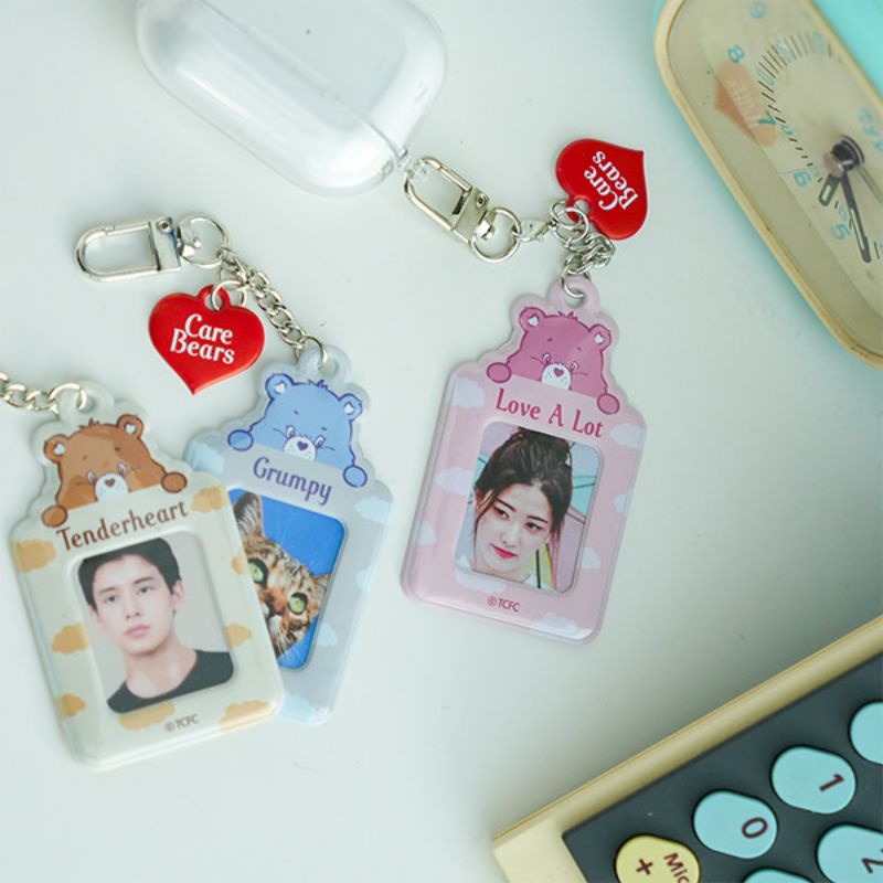 [Daiso Korea] Care Bears Mini Photo Keyring | Shopee Philippines