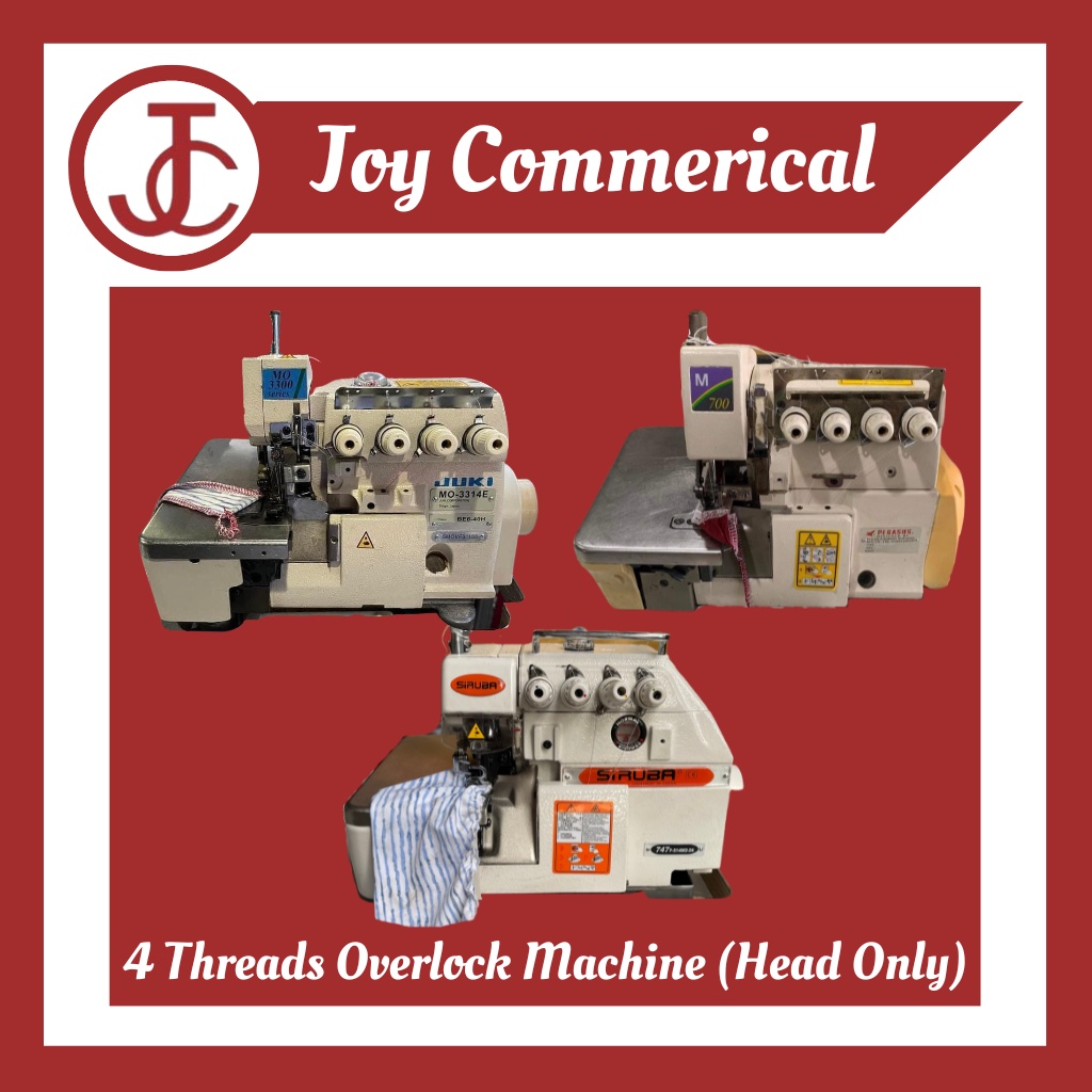 Juki / Siruba / Pegasus 4 Threads Overlock Edging Edger Machine ...