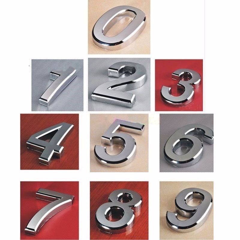 SIGN NUMBER STAINLESS 3INCH | Shopee Philippines