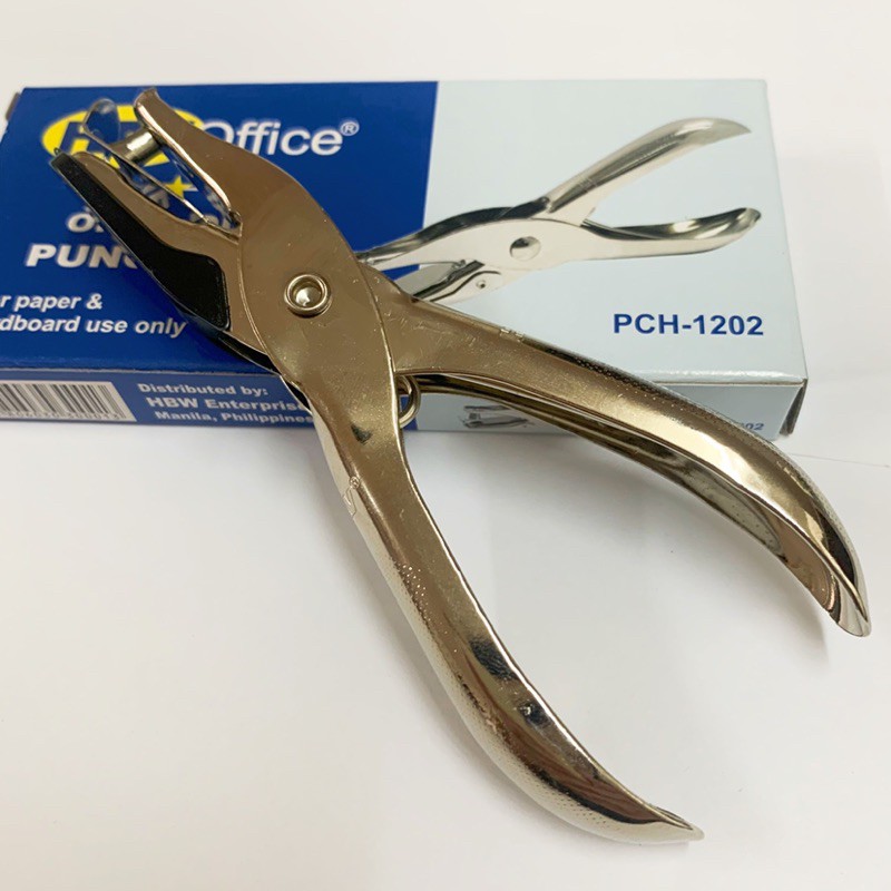 HBW office One Hole Puncher Ticket Puncher 1/4"PCH-1202 | Shopee ...