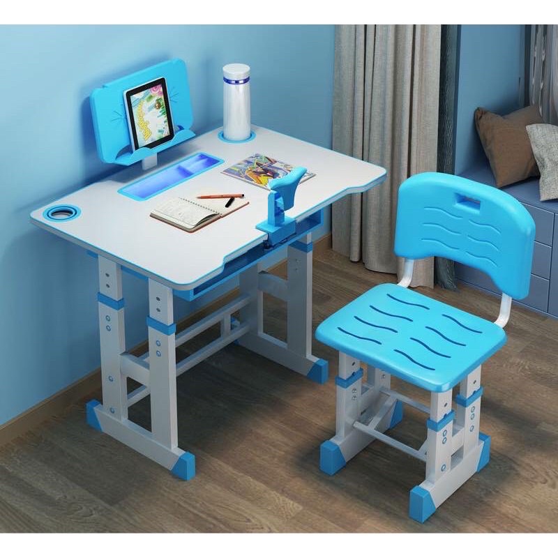 Kids Study Table with Chair Study Table for Kids (70x40cm) | Shopee ...