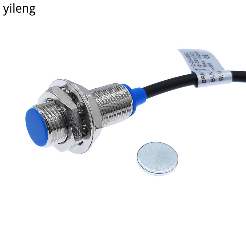 NJK-5002C hall sensor proximity switch NPN 3-wires normally open 200mA brass | Shopee Philippines