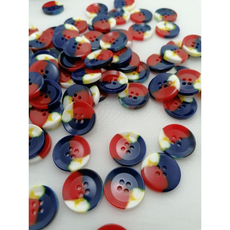 Flag of the Philippines buttons abstract | Shopee Philippines