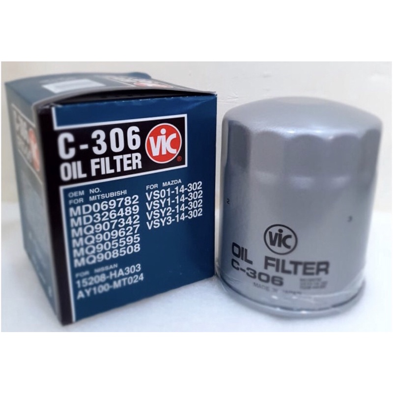 Genuine Vic oil filter C-306 Pajero / Adventure / L300 / Strada ...