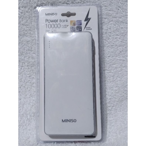 miniso power bank 10000 mah power bank usb | Shopee Philippines
