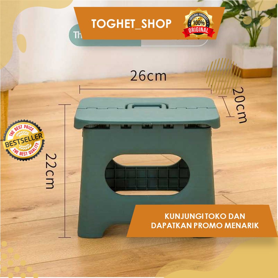 Kitchen Bathroom Bench Mini Folding Chair Portable Folding Chair Stool ...