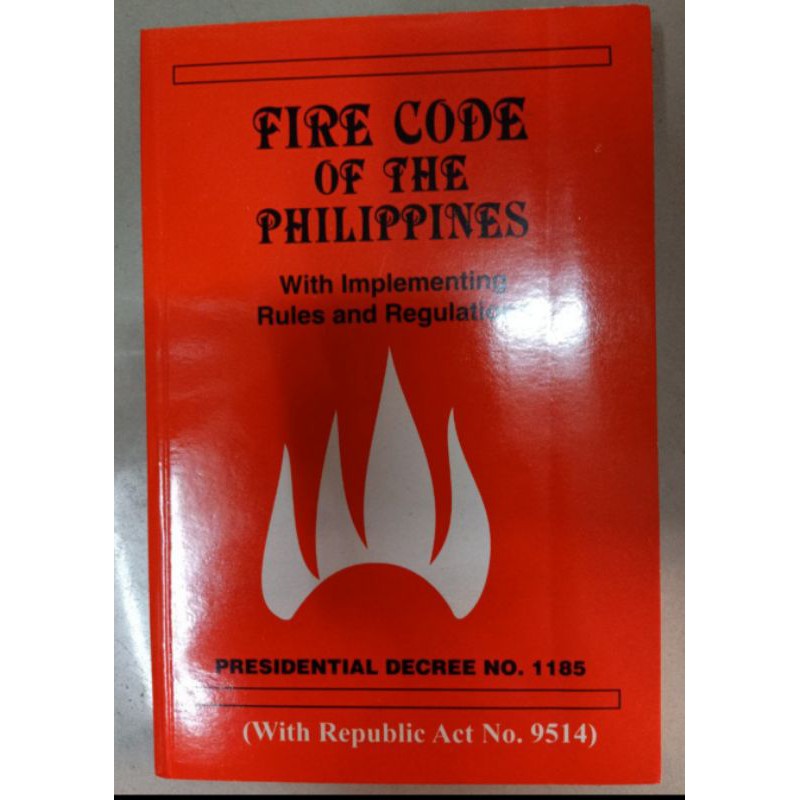Fire code of the Philippines | Shopee Philippines
