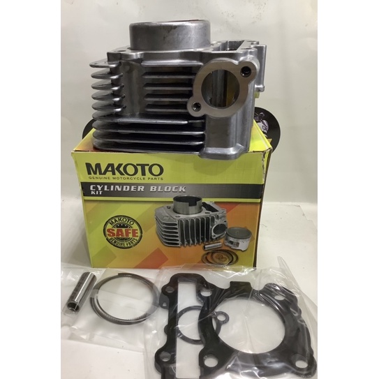 YAMAHA MIO125 /M3 CYLINDER BLOCK KIT MAKOTO WITH GASKET AND PISTON KIT ...