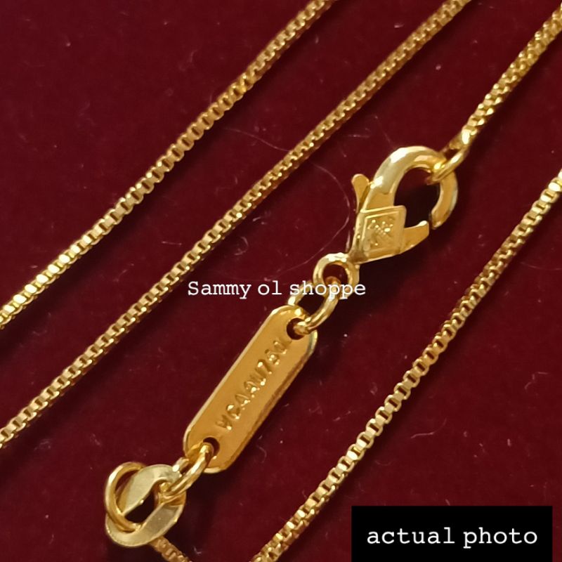 SOS vca chain au750 with serial and vca engraved authentic quality ...