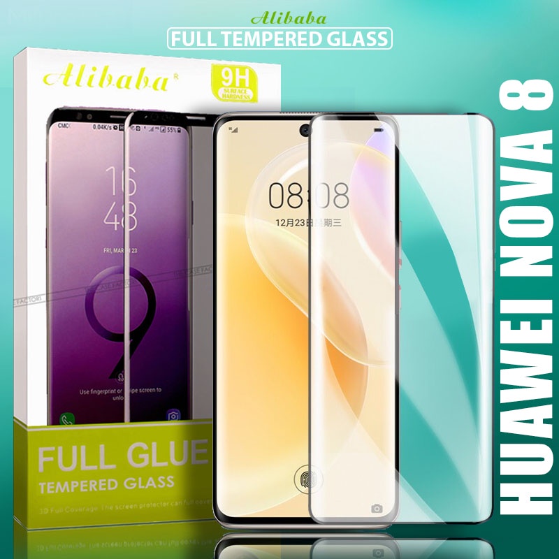 Alibaba Original 5D Curved Edge 9H Full Tempered Glass for Huawei Nova ...