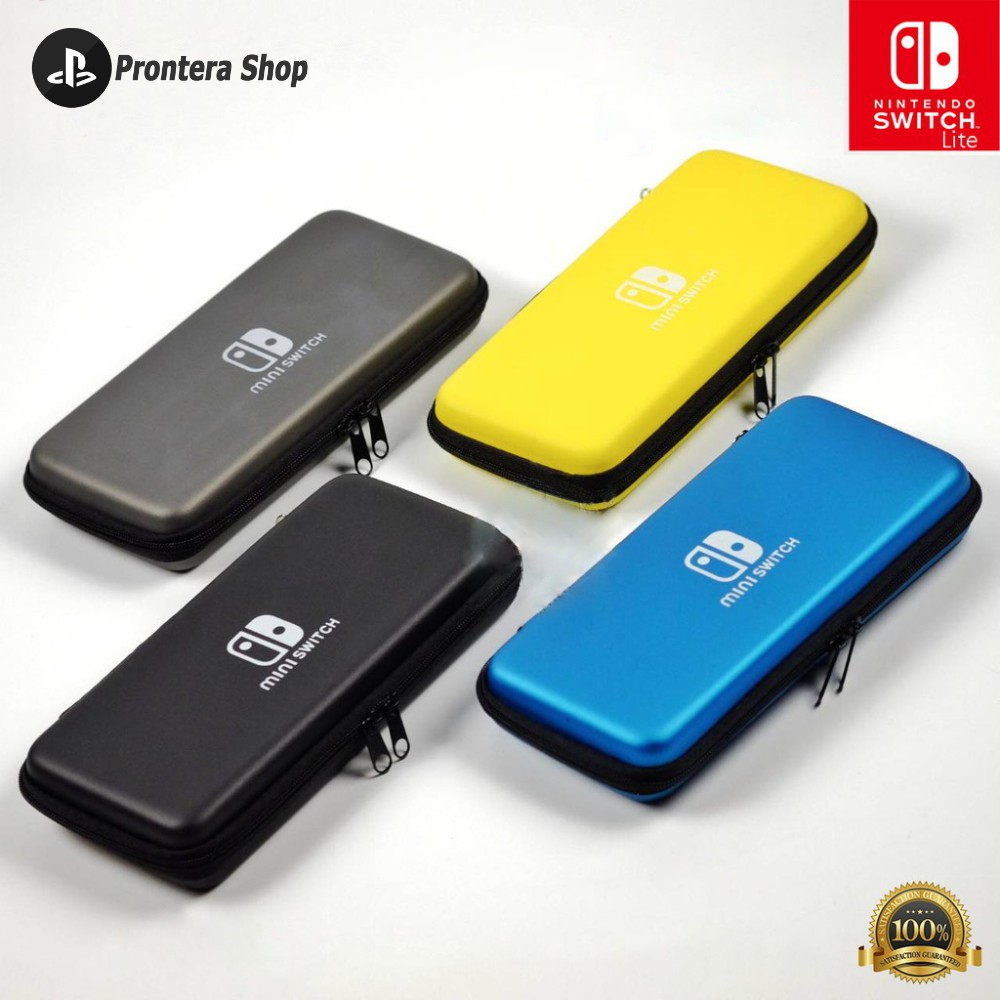 Nintendo Switch Lite Carrying Case Hard Shell Pouch With Two Storage ...