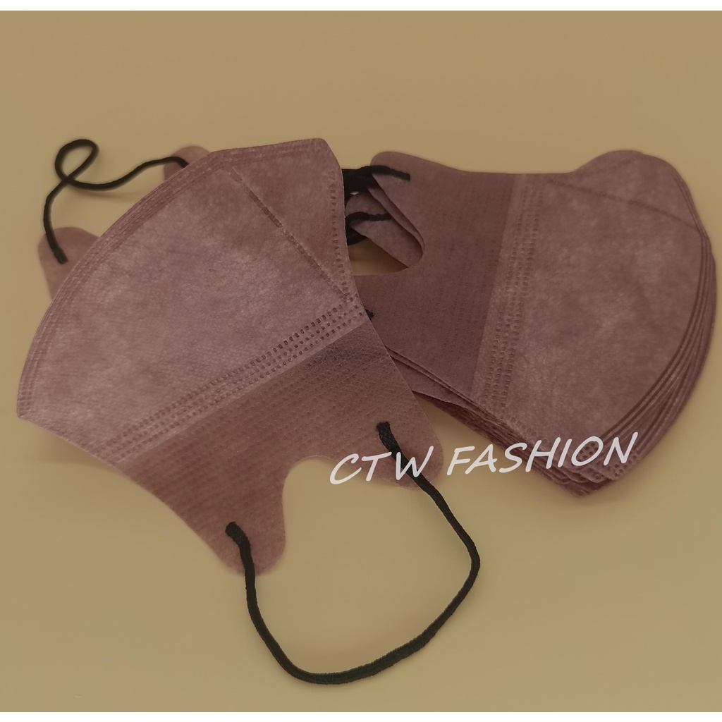 CTW Fashion 3D 10Pcs Korea Style Face Mask Aesthetic Neutral Filter ...