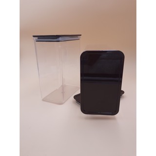 Canister/ Acrylic Powder Container for 0.5kg 1kg 2kg 、Air Tight for ...