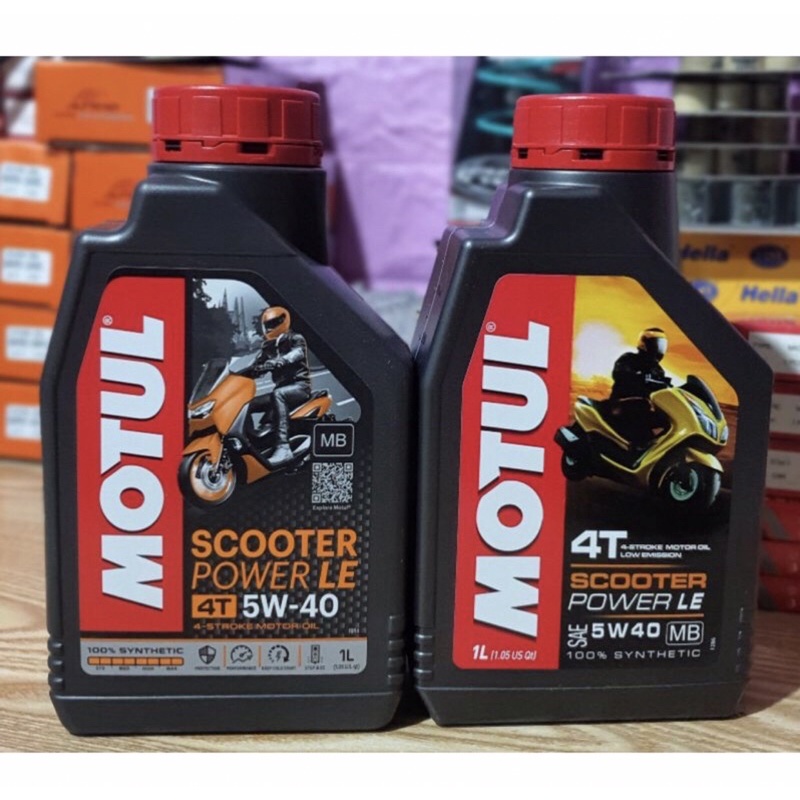 Motul 4T Scooter Power LE 100% Synthetic (Now in New Packaging ...