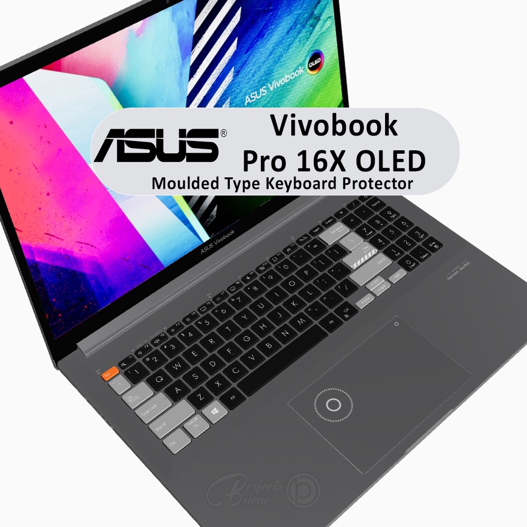 Keyboard Protector for ASUS Vivobook Pro 16X OLED M7600 Silicone ...