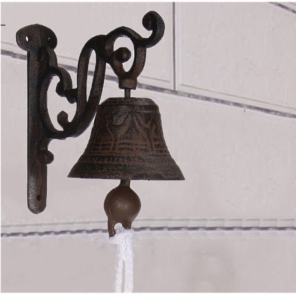 [Ready Stock] Cast iron doorbell traditional nostalgic cast iron craft ...
