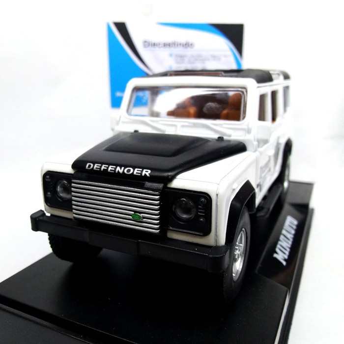 MiniAuto Landrover Defender Long 1:32 Scale, White | Shopee Philippines