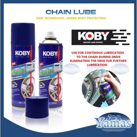 KOBY CHAIN LUBE STANDARD HIGH PERFORMANCE | Shopee Philippines