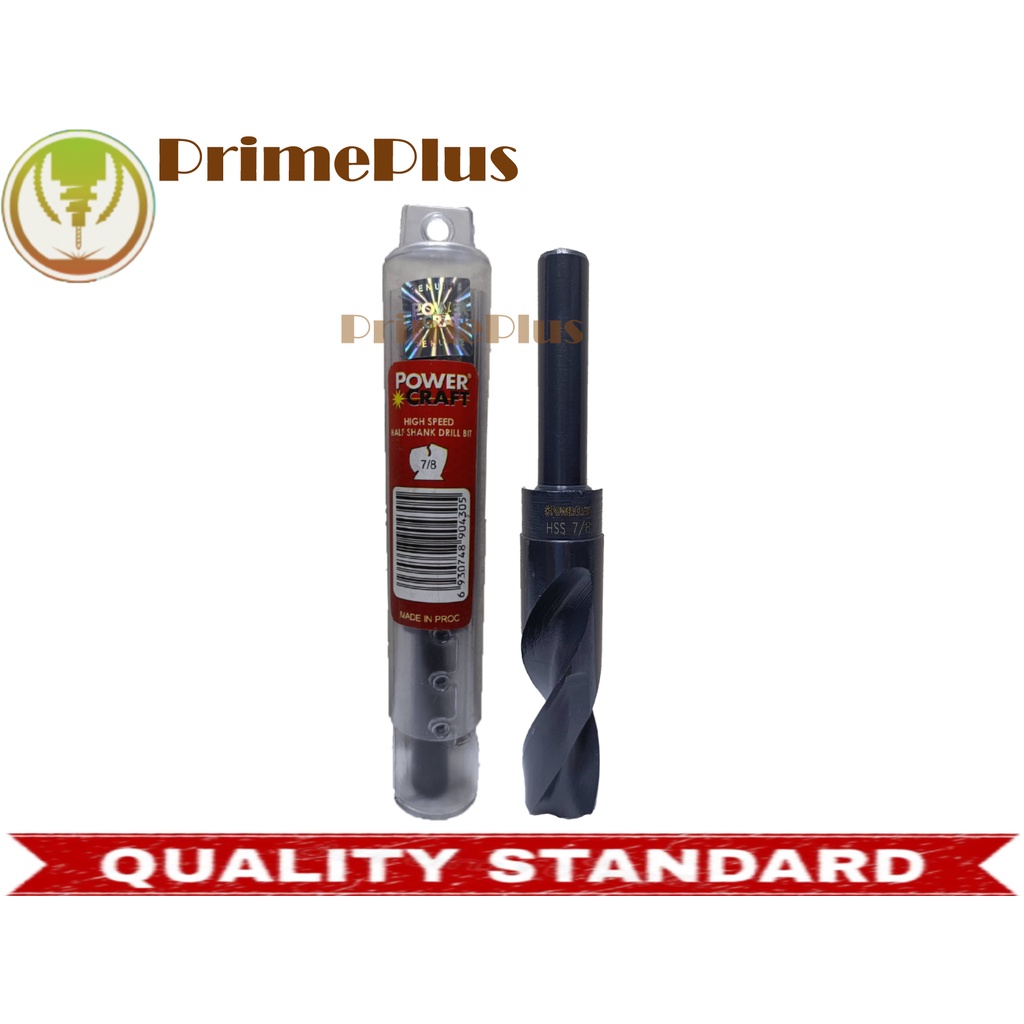 Original Power Craft Drill Bit Half Shank High Speed Heavy Duty {Sold ...