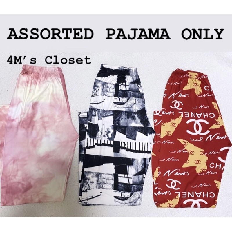 4M’s ASSORTED PAJAMA ONLY | Shopee Philippines