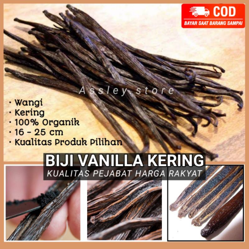 Whole Dried Vanilla Per Stem Vanilla Seeds Premium Paneli Quality Dried ...