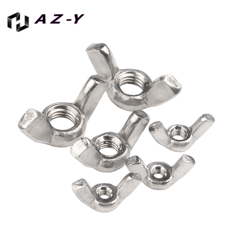 【WDY】304 stainless steel butterfly nut hand nut M3/M4/M5/M6/M8/M10/M12 ...