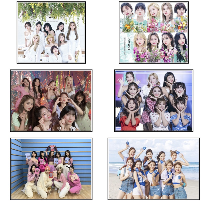 kpop TWICE Photo poster, A3 size, popular poster decoration | Shopee ...