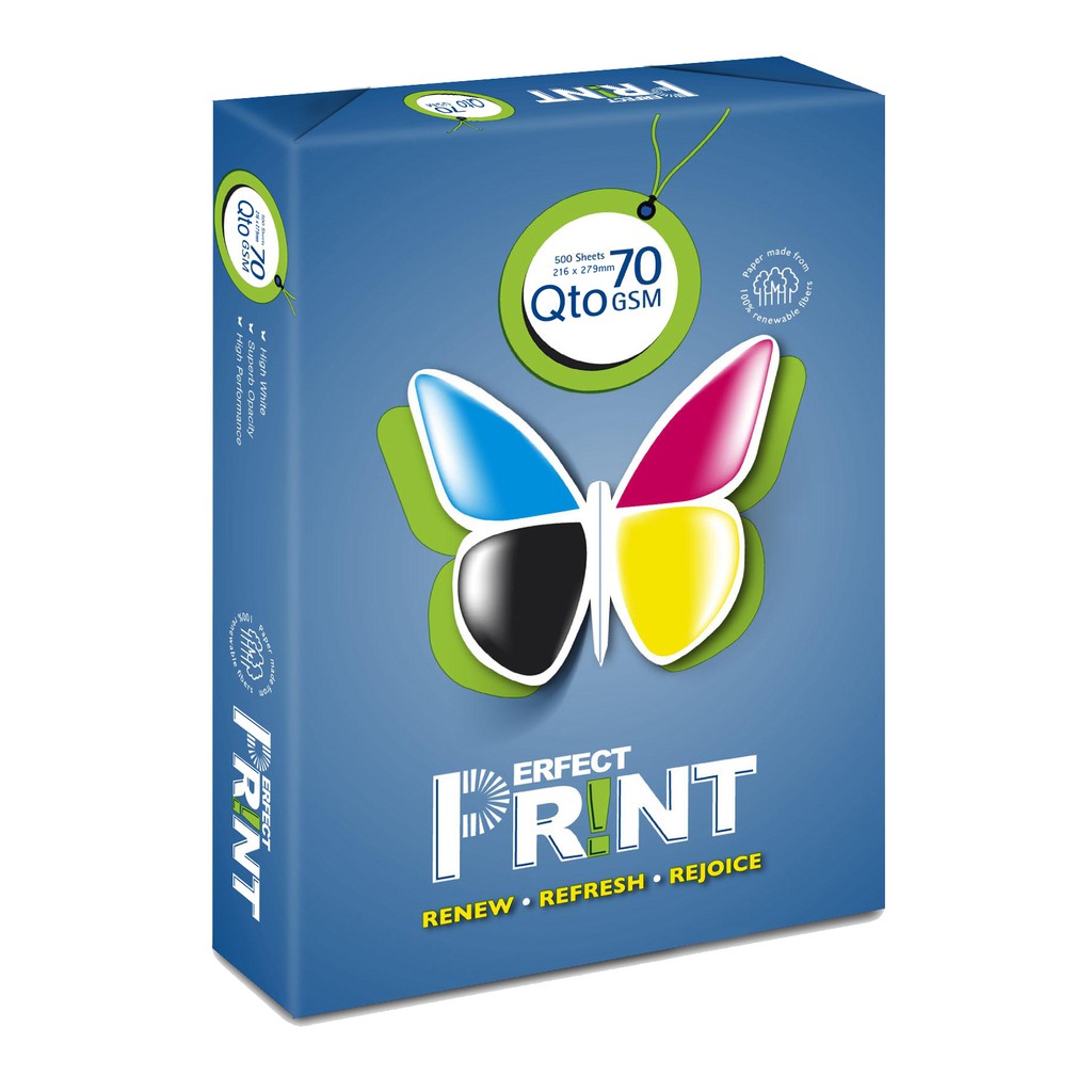 Perfect Print Copy Paper 70gsm Short | Shopee Philippines