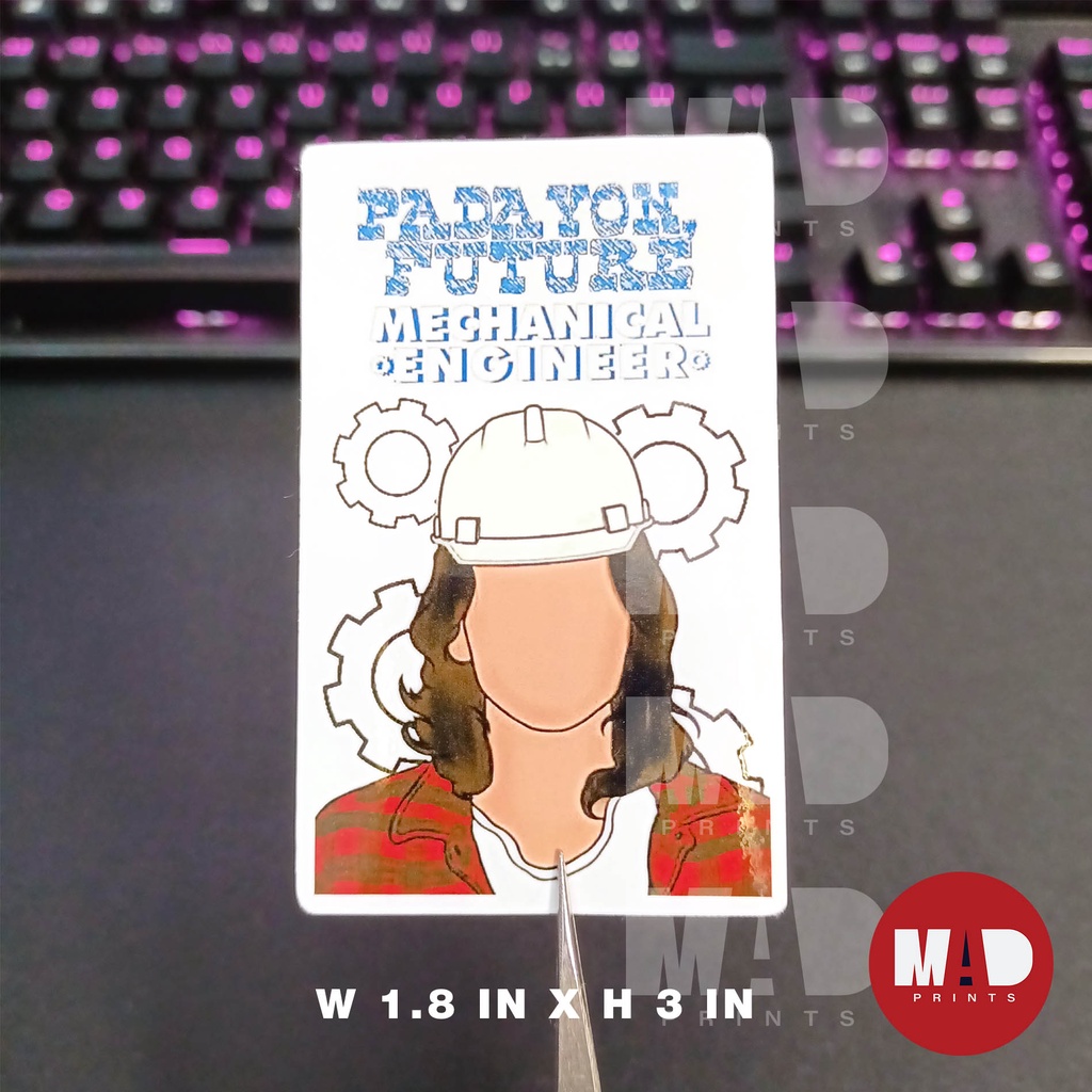 Padayon Future Engineer Vinyl Sticker | Shopee Philippines