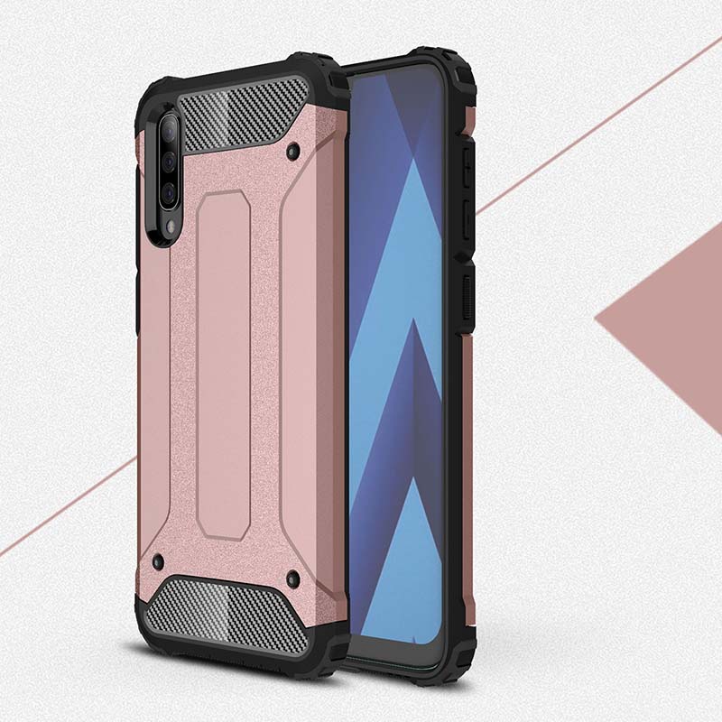 Samsung Galaxy A7 A8 A6 A6+ A9 2018 A7 2017 Case Shockproof Rugged Armor Layer Heavy Duty Hard ...