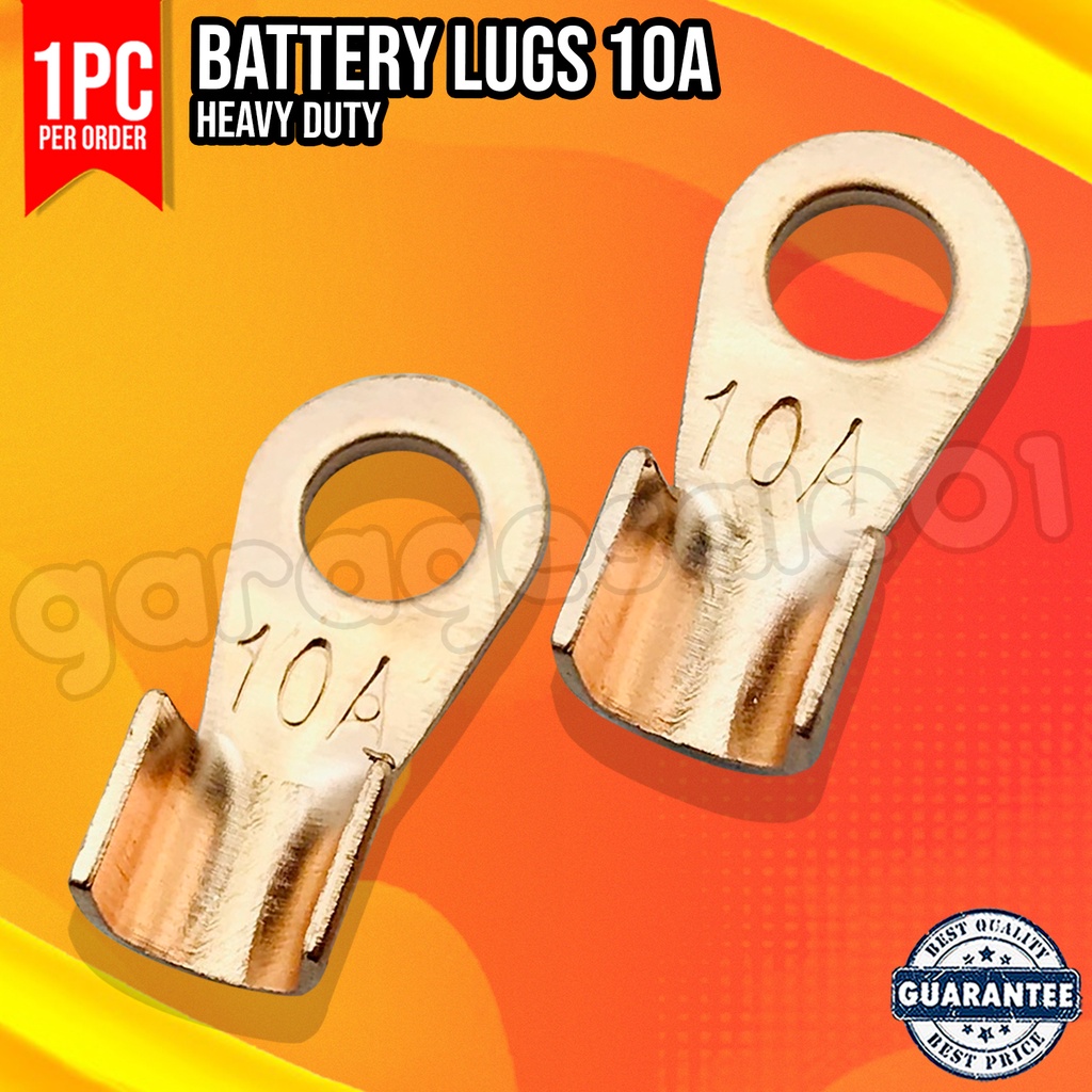 Battery Lug 10A Heavy Duty Pure Copper ( Per Piece ) | Shopee Philippines