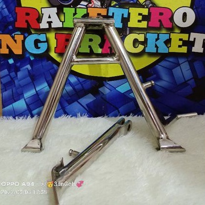 SUZUKI RAIDER JFI 115 STAINLESS SIDE&CENTER STAND | Shopee Philippines