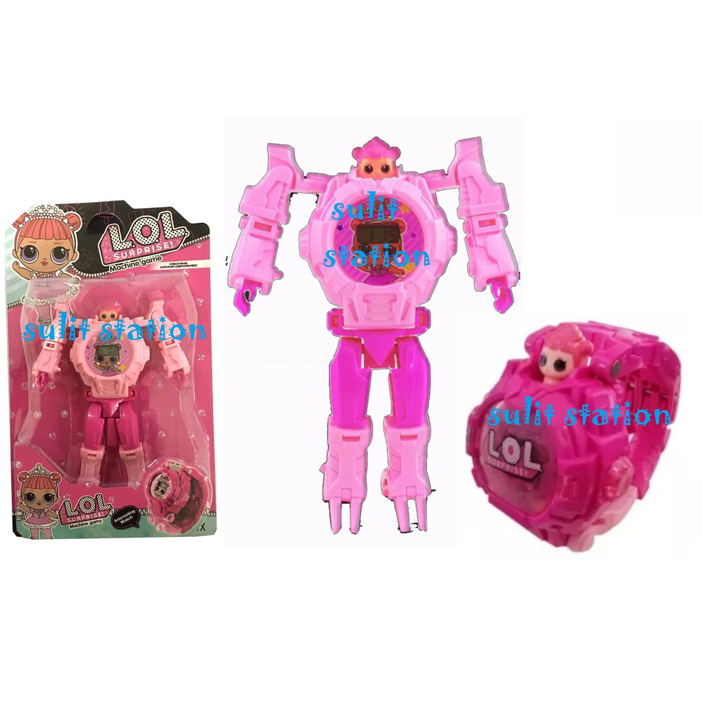 MOVIE CHARACTER SURPRISE GIRLS ROBOT DEFORMATION TRANSFORMER FIGURE ...