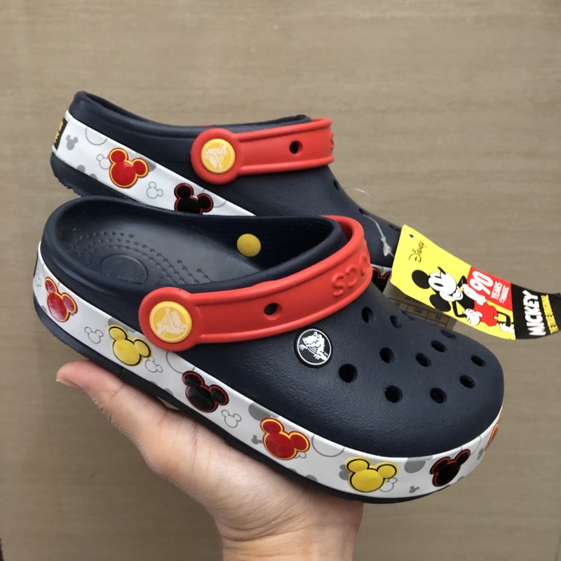 Crocs Micky Mouse Light (On Sale) | Shopee Philippines