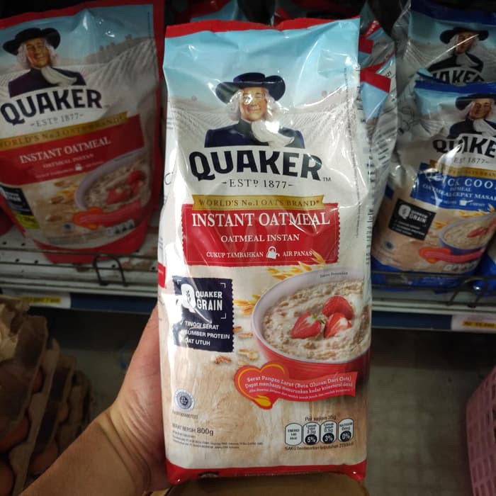 Quaker OAT INSTANT OATMEAL 800GR | Shopee Philippines
