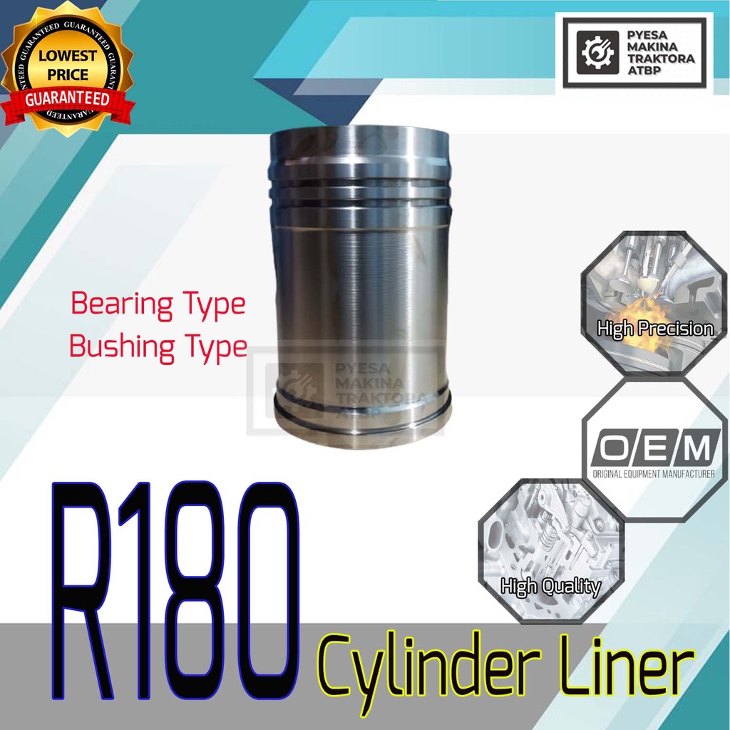 Cylinder Liner R180 Bearing and Bushing Type Diesel Engine | Shopee ...