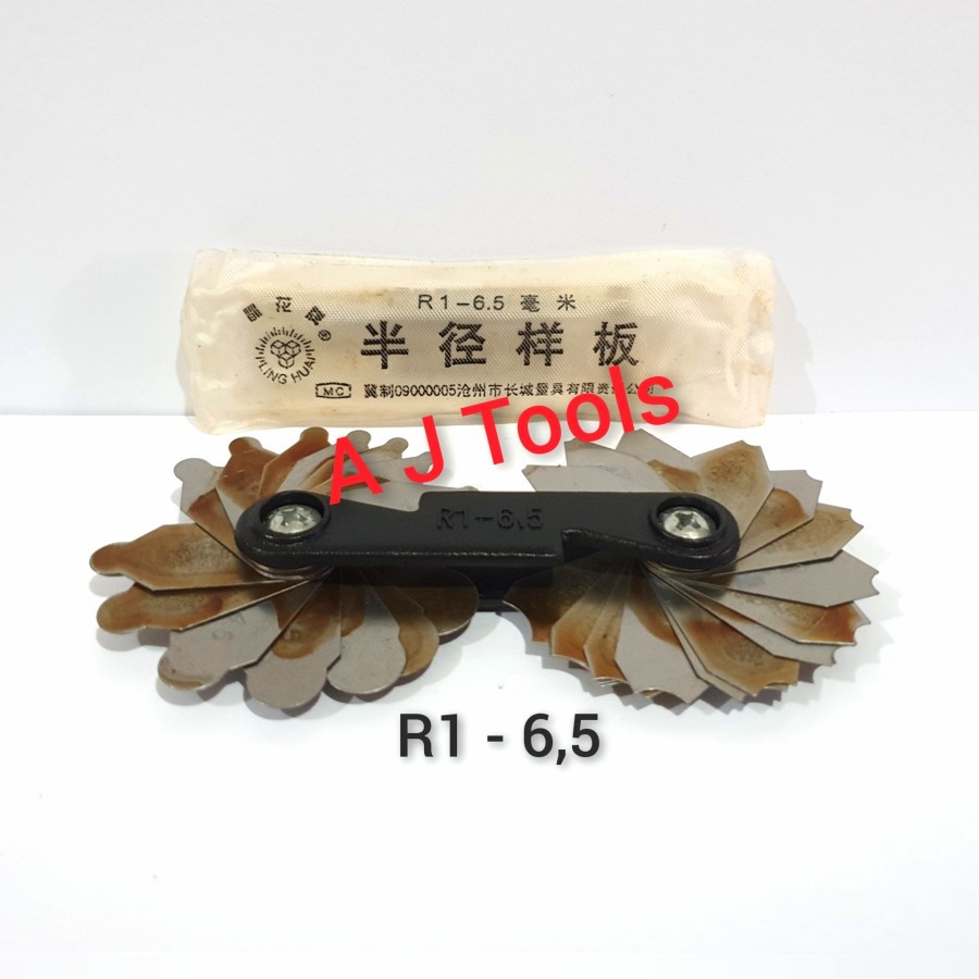 Radius Gauge R1 - 6,5 RRT Bolt Gap Measuring Tool | Shopee Philippines
