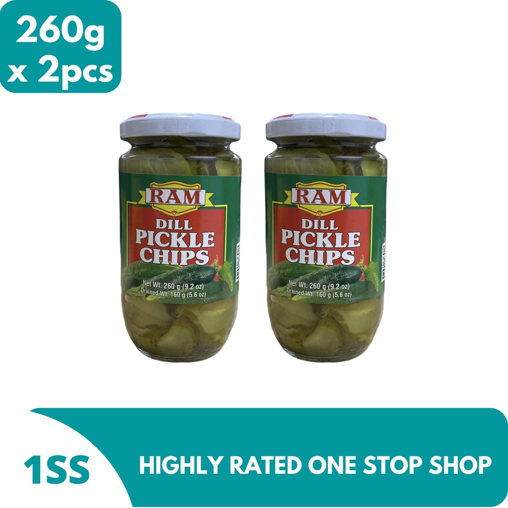 Ram Dill Pickle Chips 270g x 2pcs | Shopee Philippines