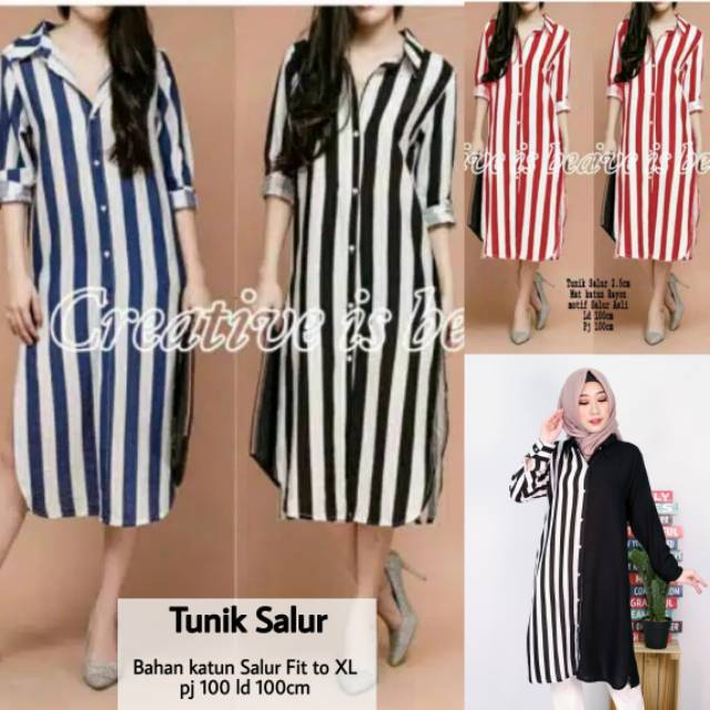 Ms Tunic Channel 2.5CM | Shopee Philippines