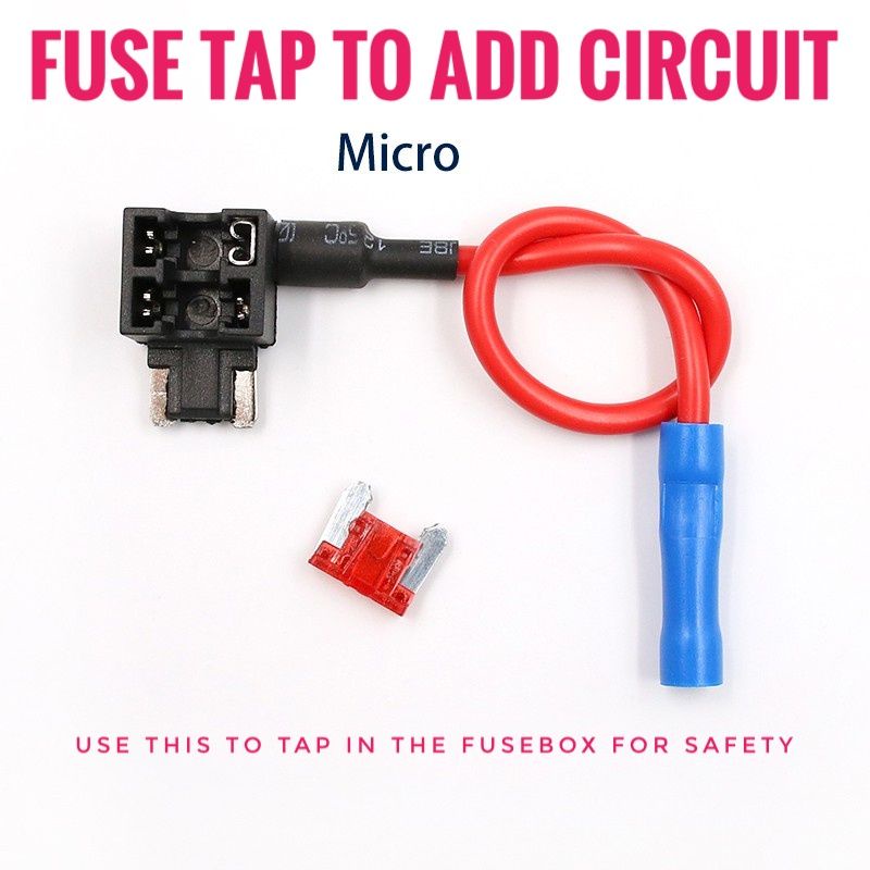 1pc Standard Mini Micro Ford Blade Car Fuse Tap Add Circuit Wiring ...