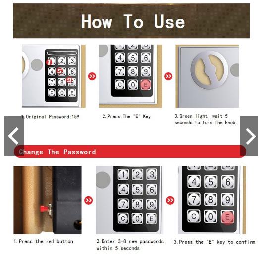10 Safe Electronic Digital Safety Vault 5.0 (Money invested) | Shopee ...