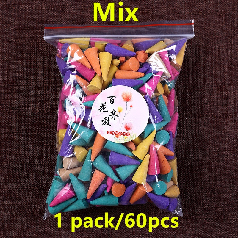 50 Pcs Backflow Incense Cone Insenso For Bad Spirit//Waterfall Backflow ...