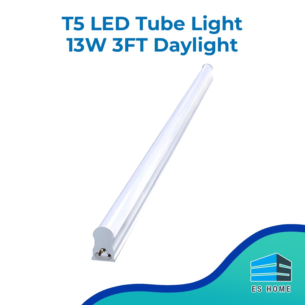 ES T5 LED Tube Light 5W 9W 13W 18W Industrial for Bedroom, Ceiling & Living Room | Shopee ...