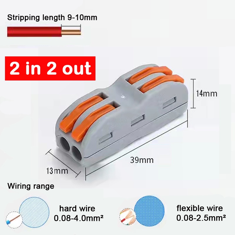 Quick Wire terminal Connector Wire quick head Electrical connector ...