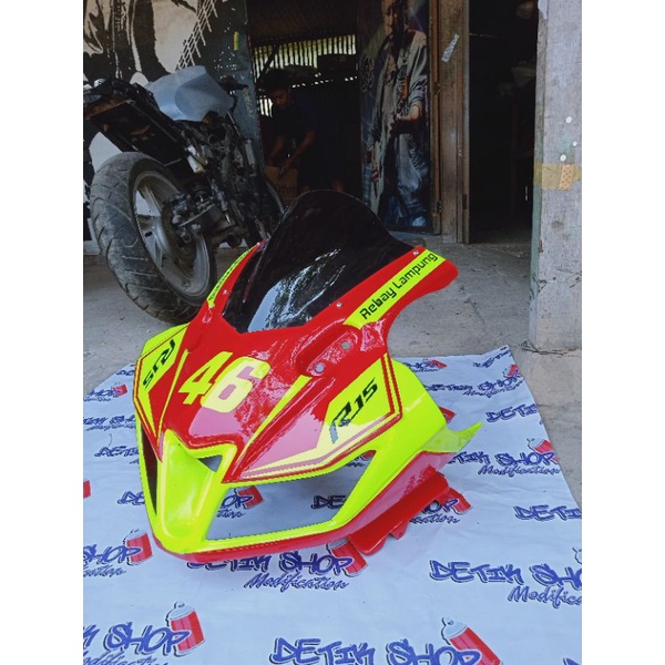 HEADLAMP R15V2 HEADLAMP MODEL R15V3 MASK R15 V2 VISOR VISOR JENONG ...