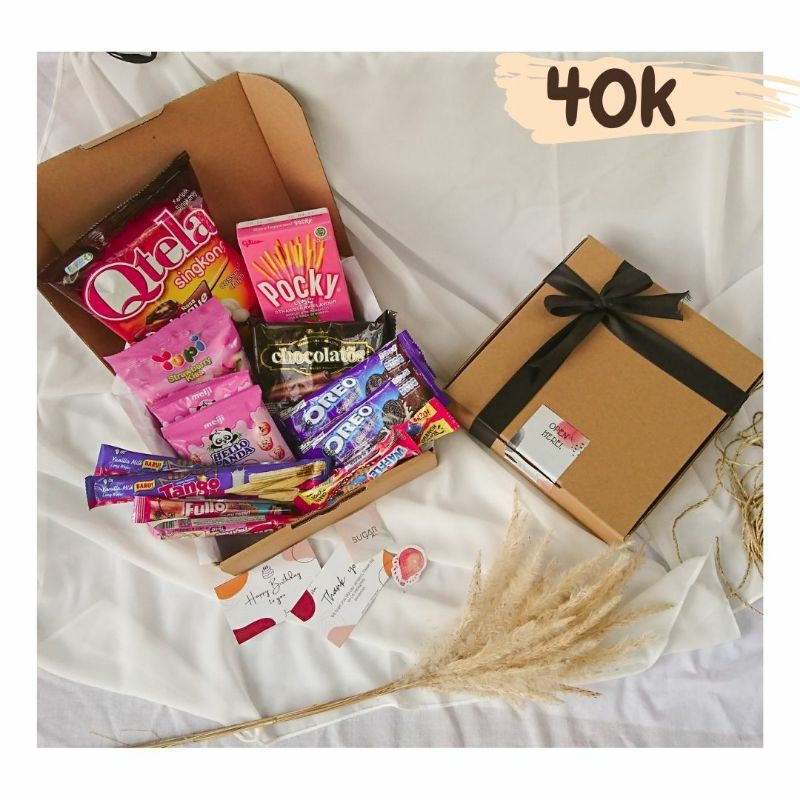 Snack Box/Gift Box/Hampers 40/Snack | Shopee Philippines
