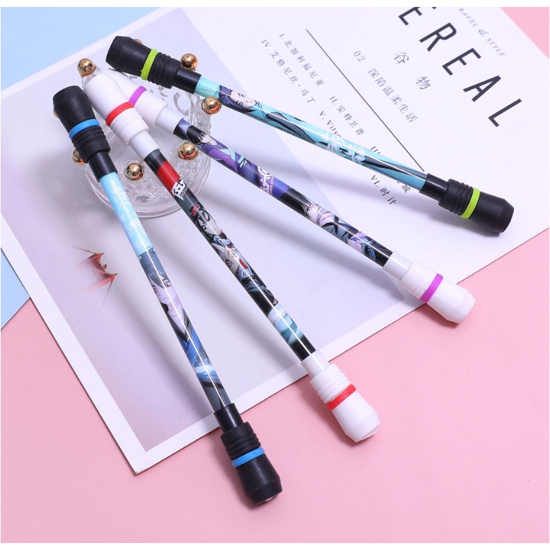 1Pcs Spinning Pen Balance Pen Oily Pen Student's Rotating Pen Pressure ...