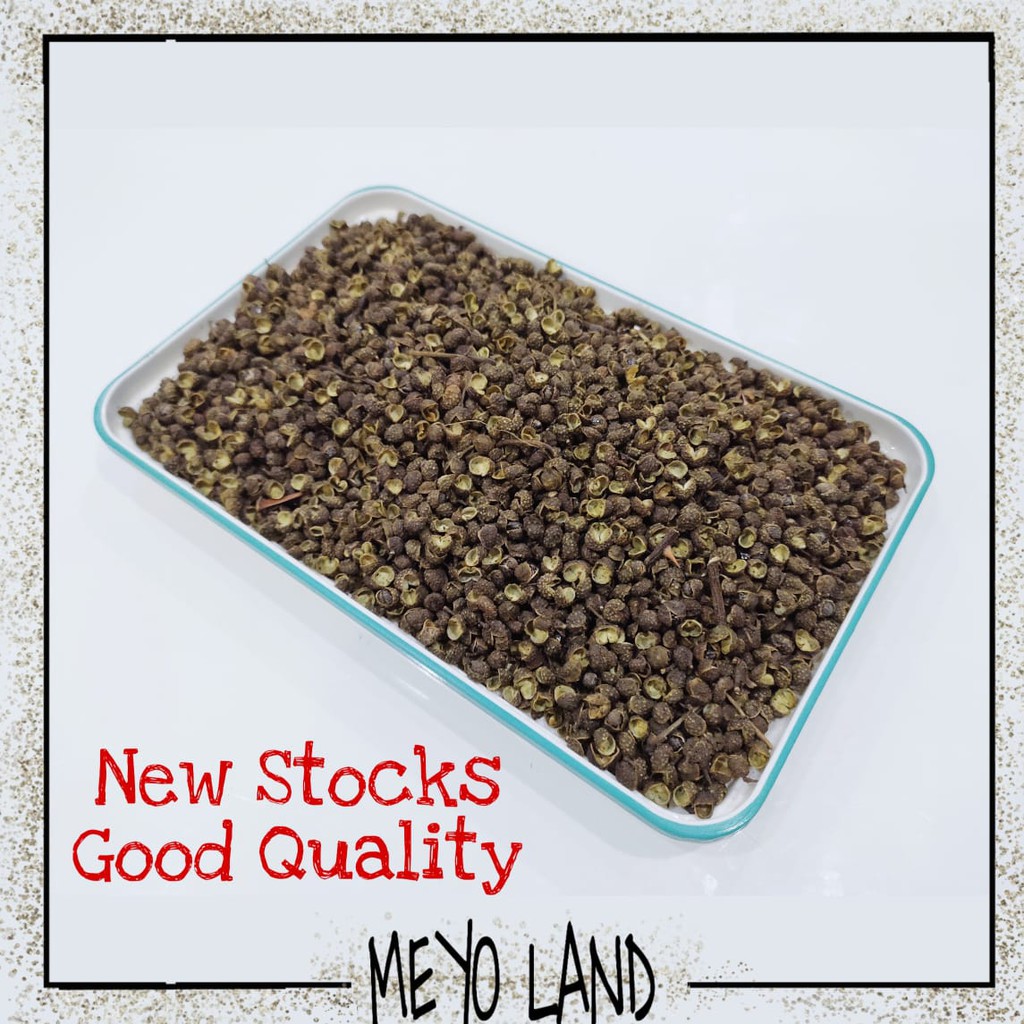 HIJAU SECHUAN GREEN PEPPER 50GR - SICHUAN HUAJIAO PEPPERCORN - SZECHUAN ...